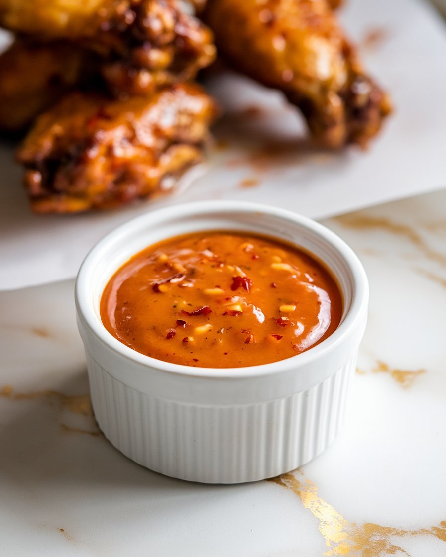 Homemade Spicy Garlic Wing Sauce – thepantryspoon.com
