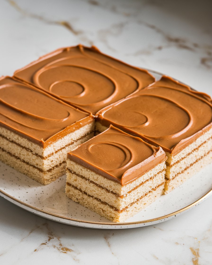 Nostalgic Butterscotch Krimpet Sheet Cake Recipe – thepantryspoon.com