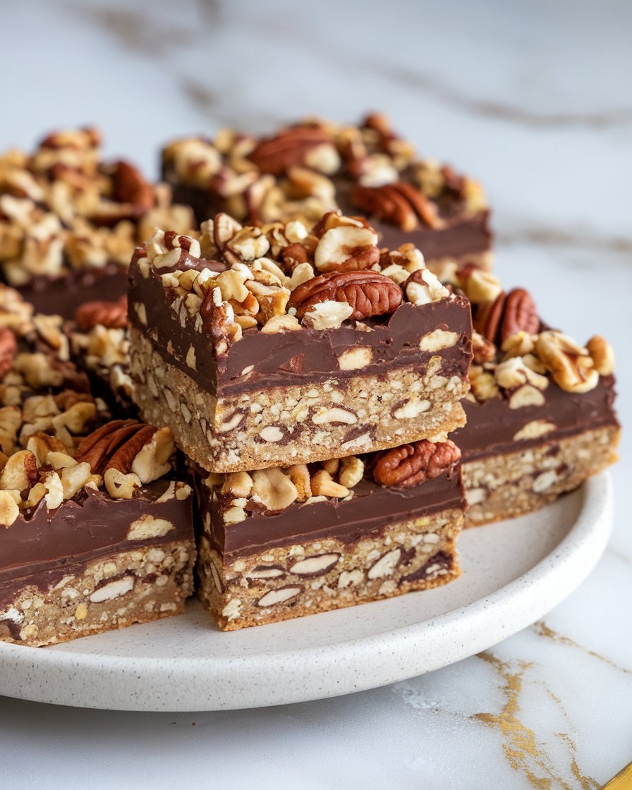 Decadent Fudge Nut Bars Recipe: Classic Comfort Squares ...